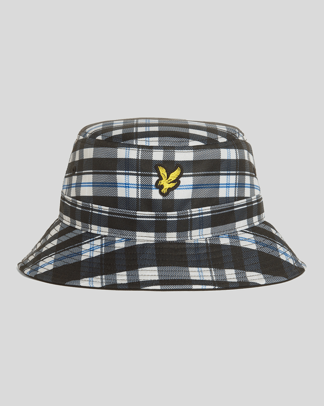 Lyle & Scott Tartan Check Bucket Hat Multicolour