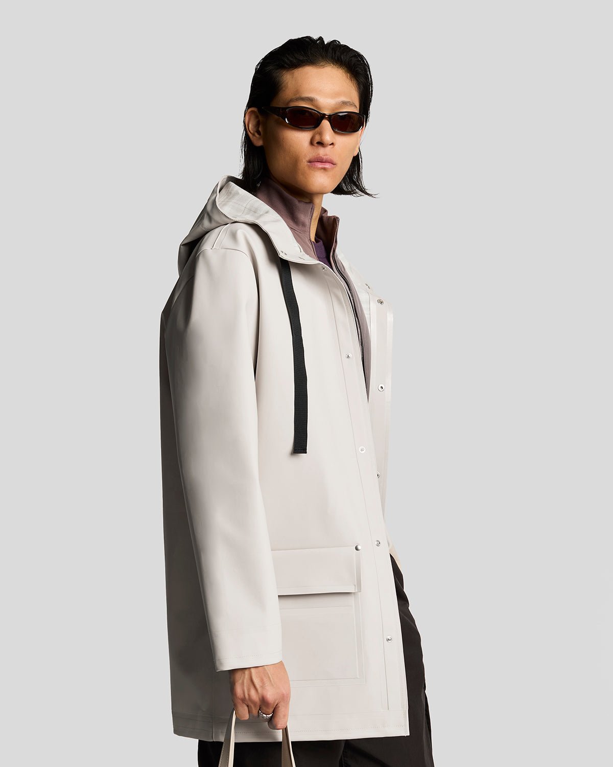 Lyle & Scott Men's Stutterheim Stockholm Jacket in Beige